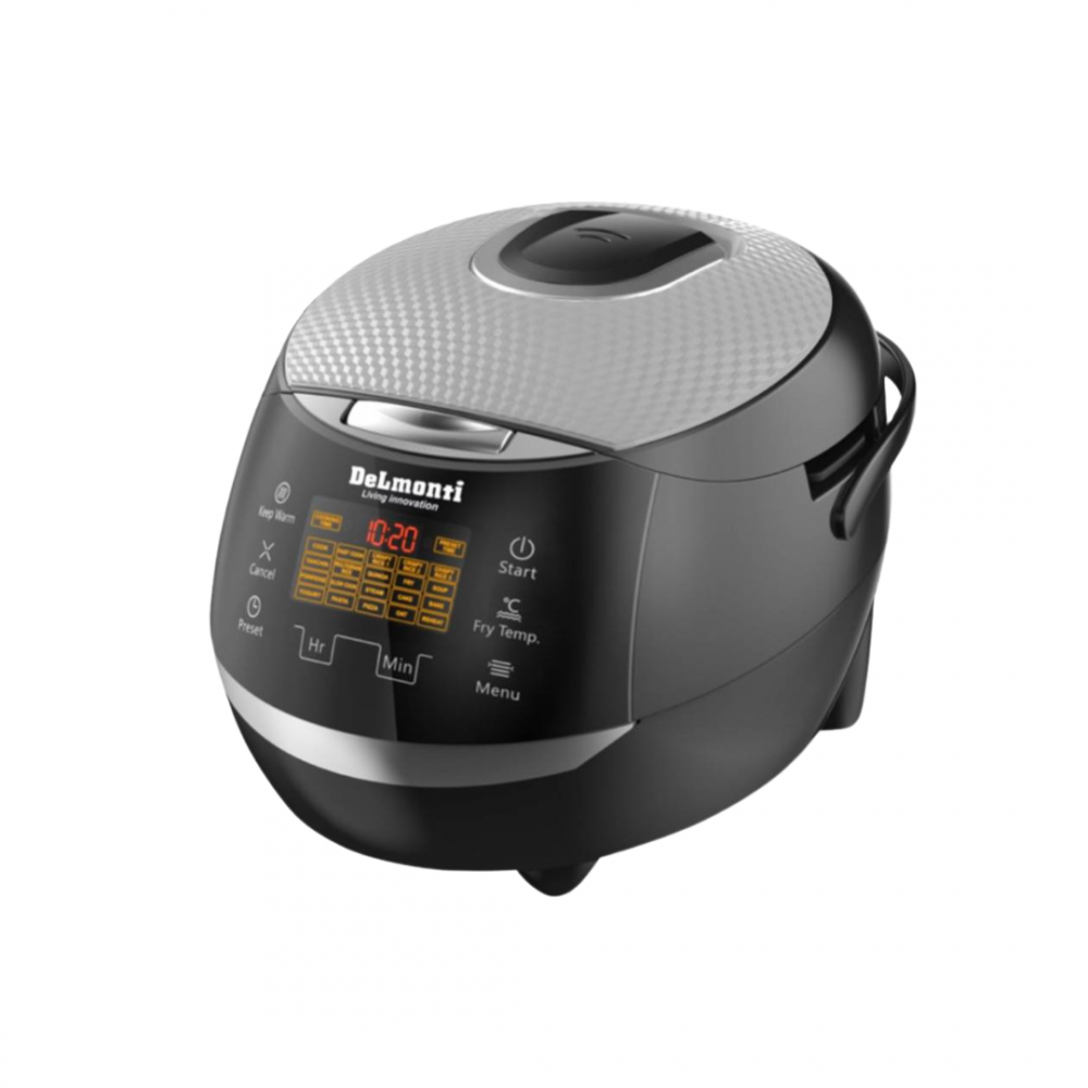 DeLmonti Multi Function Rice Cooker 5Lt, 1000W, Model No.