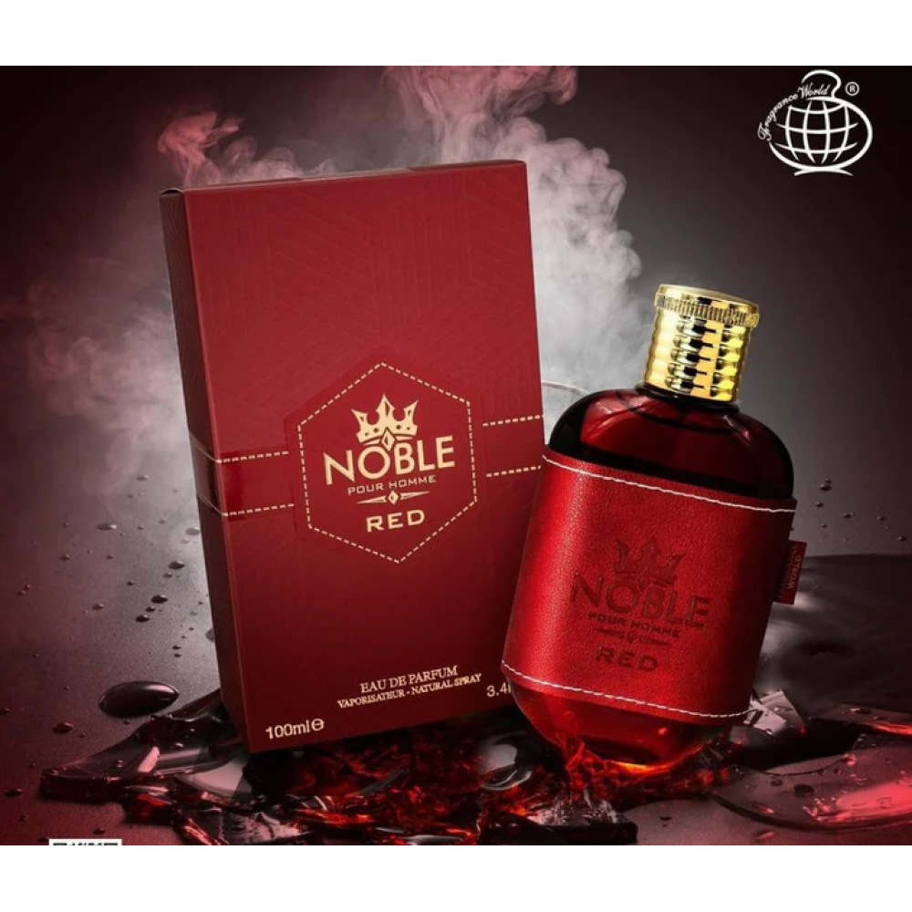 Noble Red Edp 100 Ml By Fragrance World عطر نوبل ريد ...